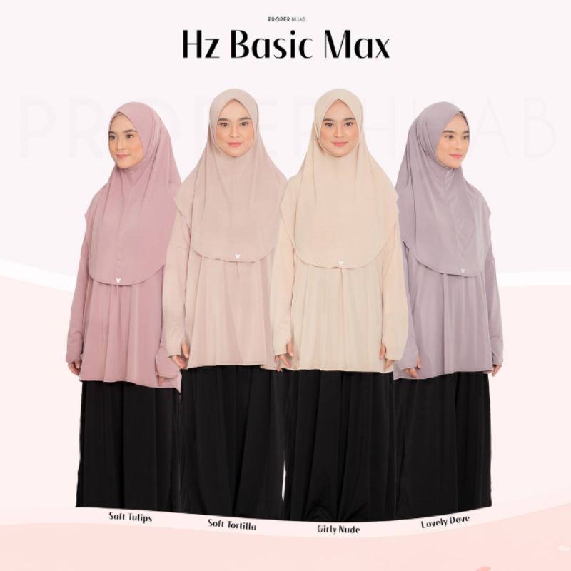 Homie zie Basic Max by Proper Hijab (READYSTOCK) | Shopee Malaysia