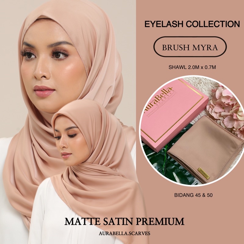 EYELASH COLLECTION IN BRUSH MYRA WITH AURABELLA BOX | Shopee Malaysia