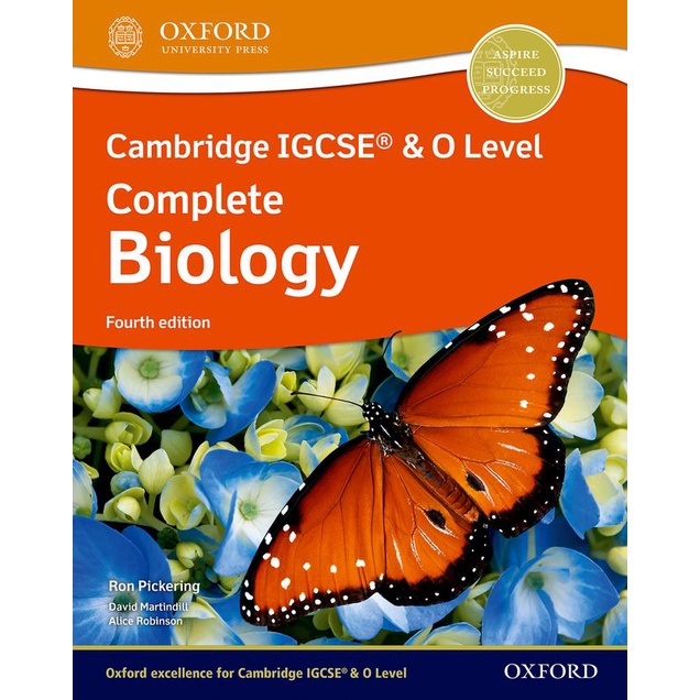 NEW CAMBRIDGE IGCSE AND O LEVEL COMPLETE BIOLOGY: STUDENT BOOK (4TH ...