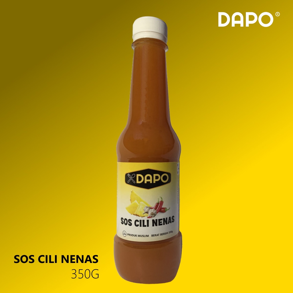 DAPO Sos Cili Nenas | Pineapple Chilli Sauce (350g) | Bumi Homemade ...
