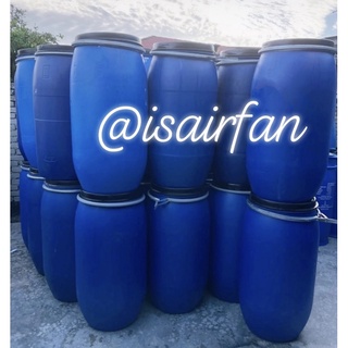 Tong biru 160 liter gred AAA bersih cantik | Shopee Malaysia