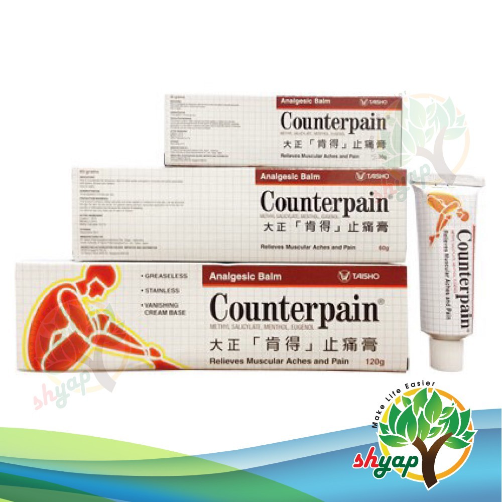 Counterpain 30g /60g / 120g | Shopee Malaysia