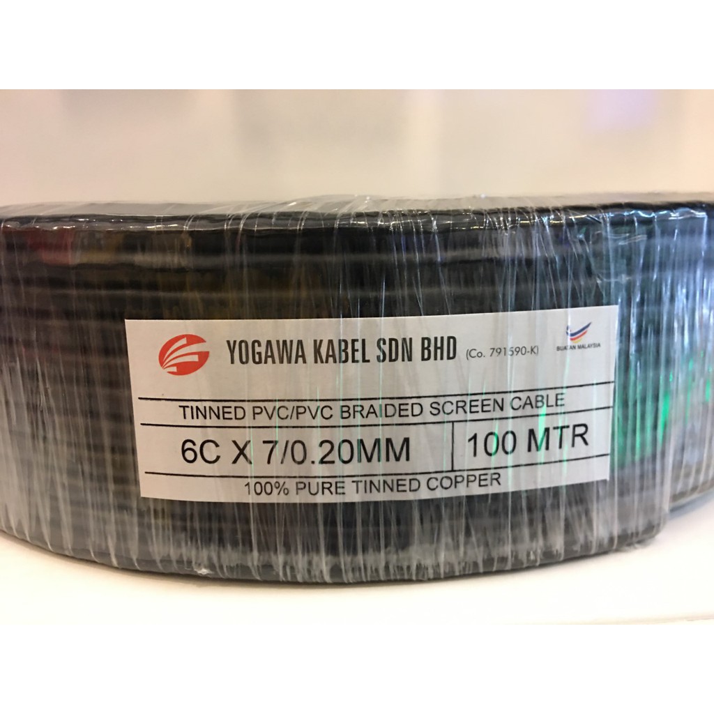 YOGAWA 8 CORE SCREEN CABLE (100M) | Shopee Malaysia