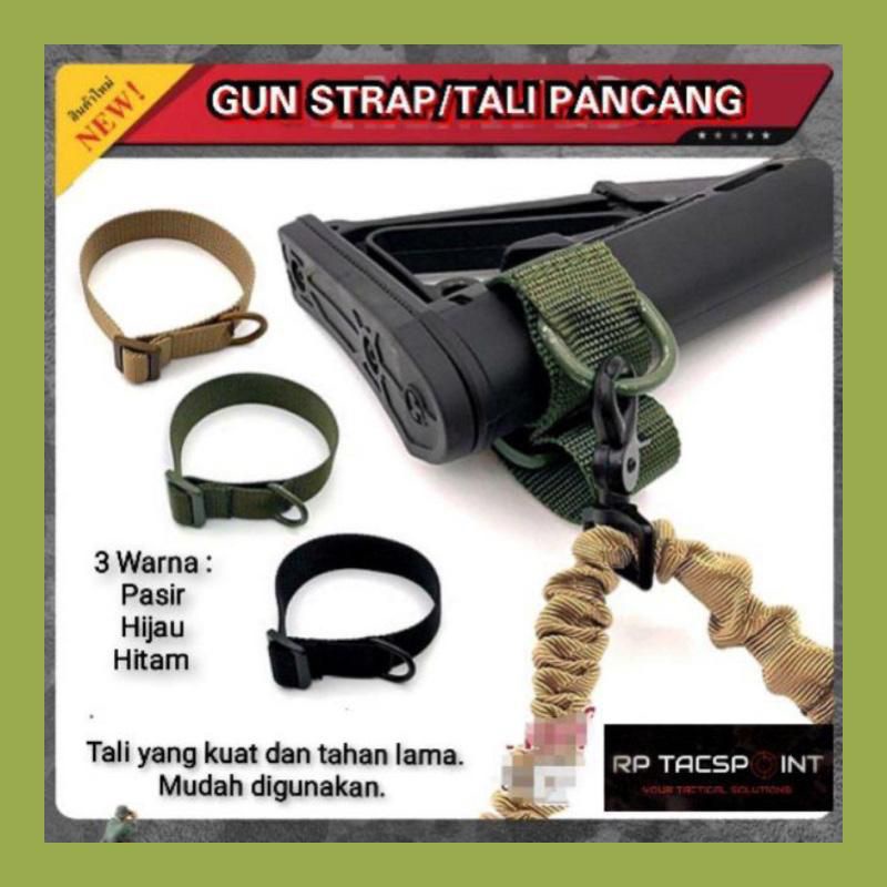 GUN STRAP / TALI PANCANG SEBAGAI TALI PENYAMBUNG KE TALI SLING $ENJATA ...