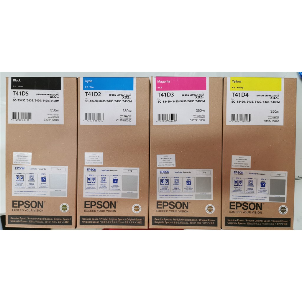 Raedy Stock -Epson SureColor T-3430 / T3435/ T5430 / T5435 /T5430M Ink ...