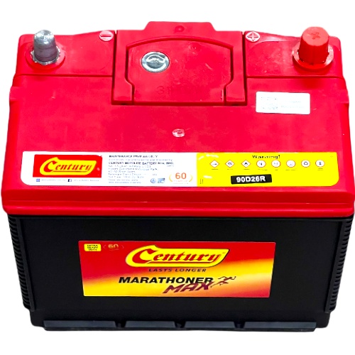 NS70R | 90D26R | NS70 | NS70L | 90D26L CENTURY Car Battery PROTON Waja ...