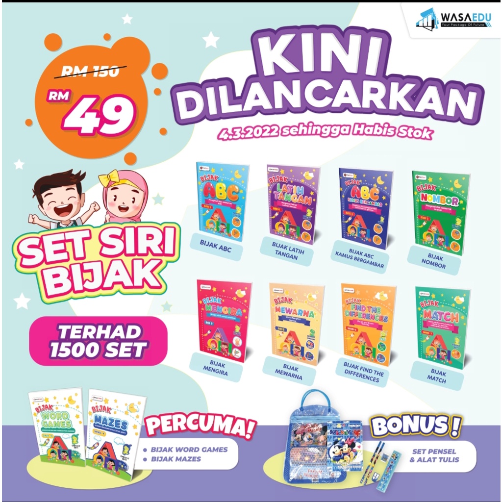 Buku Siri Bijak / Buku Aktiviti Lengkap Kanak-kanak / Buku Latihan ... Buku Siri Bijak / Buku Aktiviti Lengkap Kanak-kanak / Buku Latihan ...