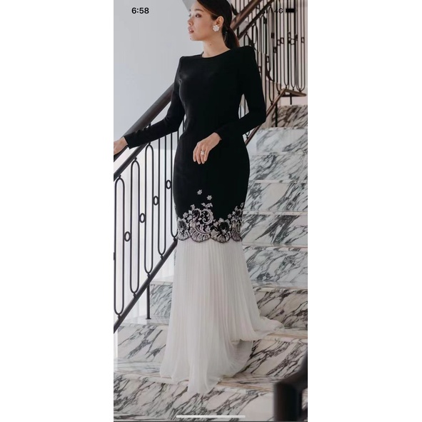 kain pleated satin dan set combo pleated dengan satin plain sesuai ...