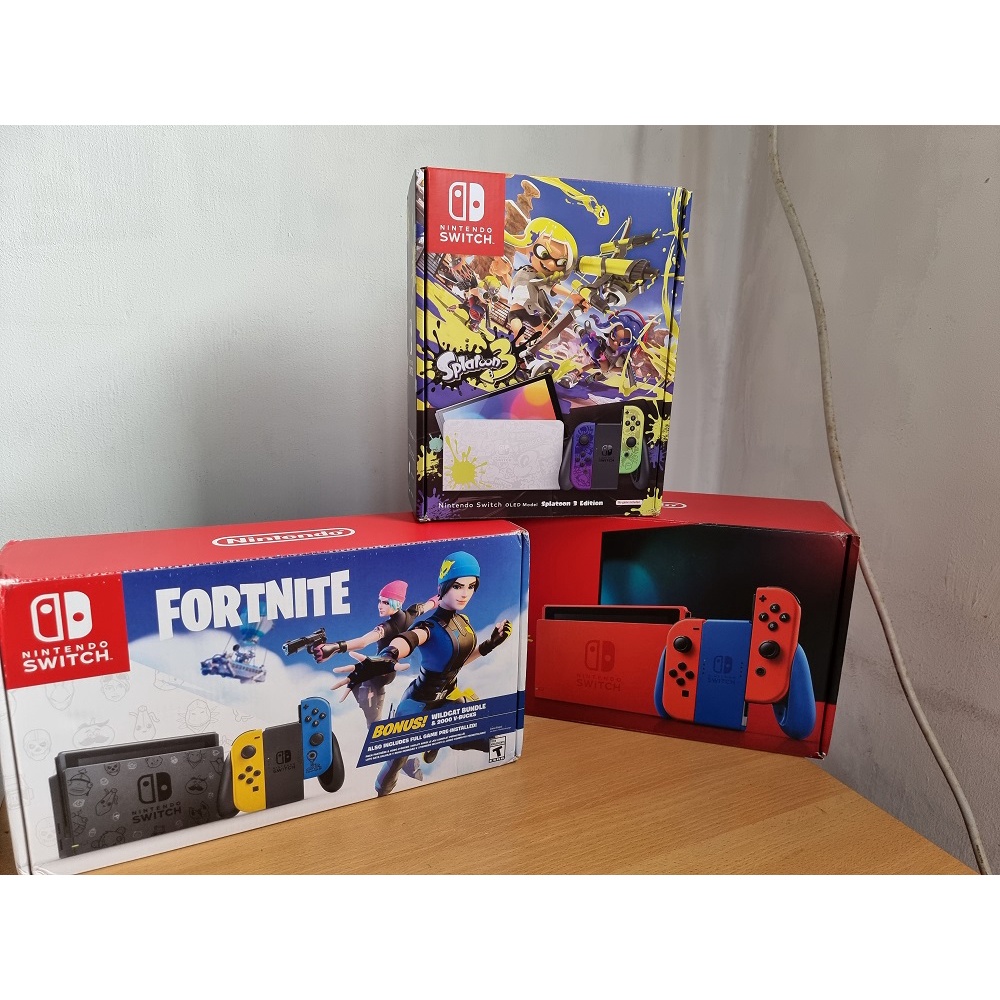 Limited Edition Nintendo Switch V2 Fortnite Edition | Shopee Malaysia