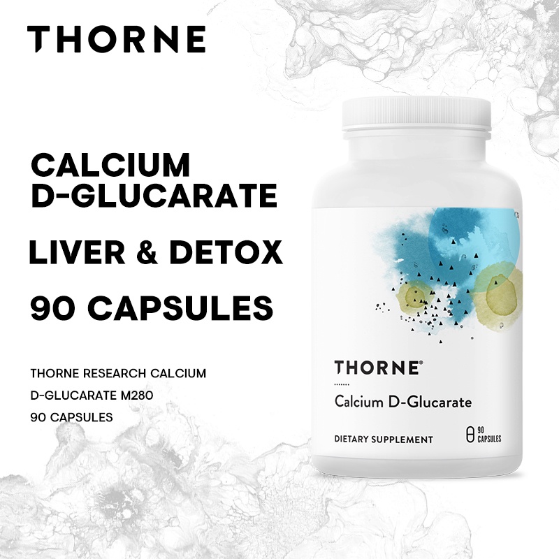 Thorne Research Calcium D-Glucarate 90 Capsules (BBE: 10/2022) | Shopee ...