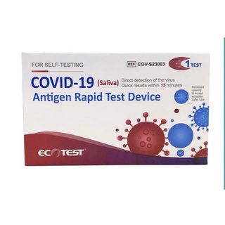 Ready Stock Ecotest CoVid 19 saliva Antigen rapid test kit RTK | Shopee ...