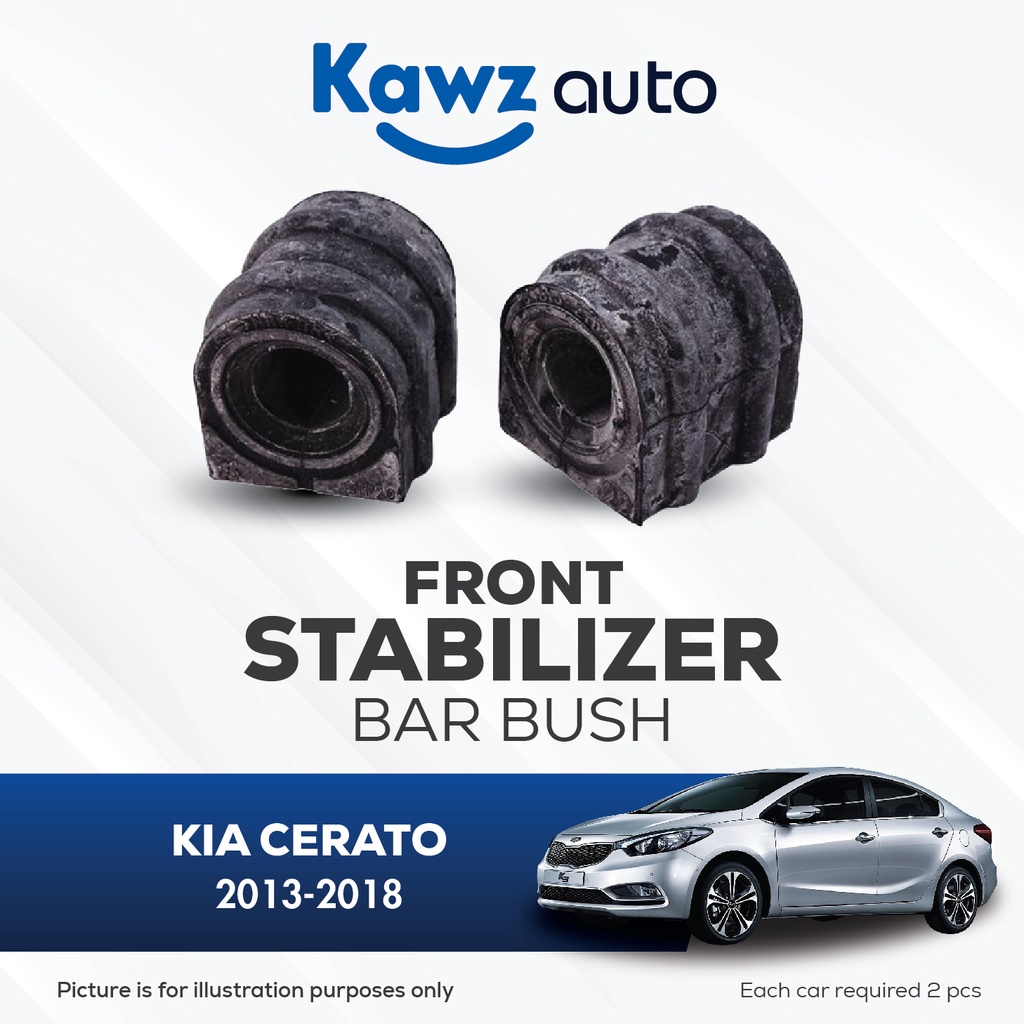 KAWZ KIA CERATO K3 (2013-2018) FRONT STABILIZER BAR BUSH - [PAIR ...