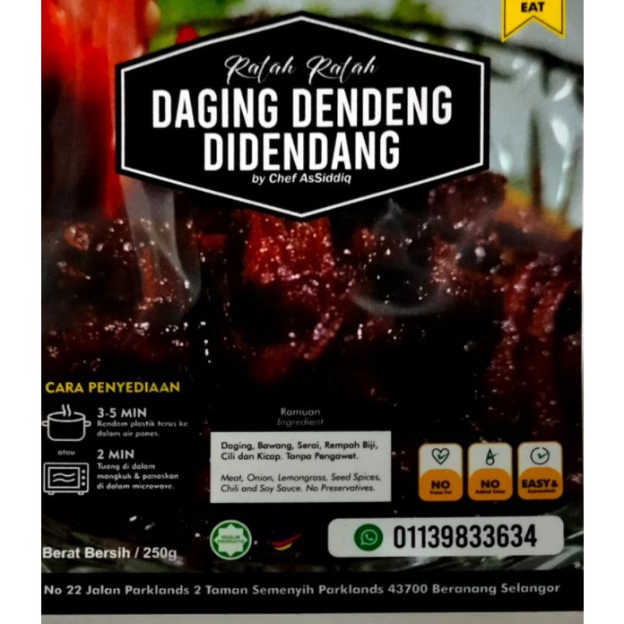 DAGING DENDENG DIDENDANG | Shopee Malaysia