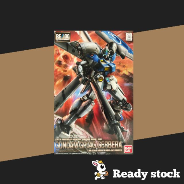 [Ready stock] Bandai RE/100 003 1/100 Gundam GP04G Gerbera Plastic ...