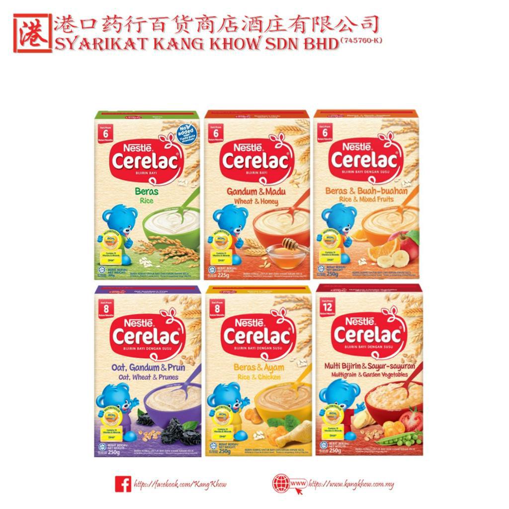Nestle - Cerelac Cereal (200g/225g/250g) | Shopee Malaysia