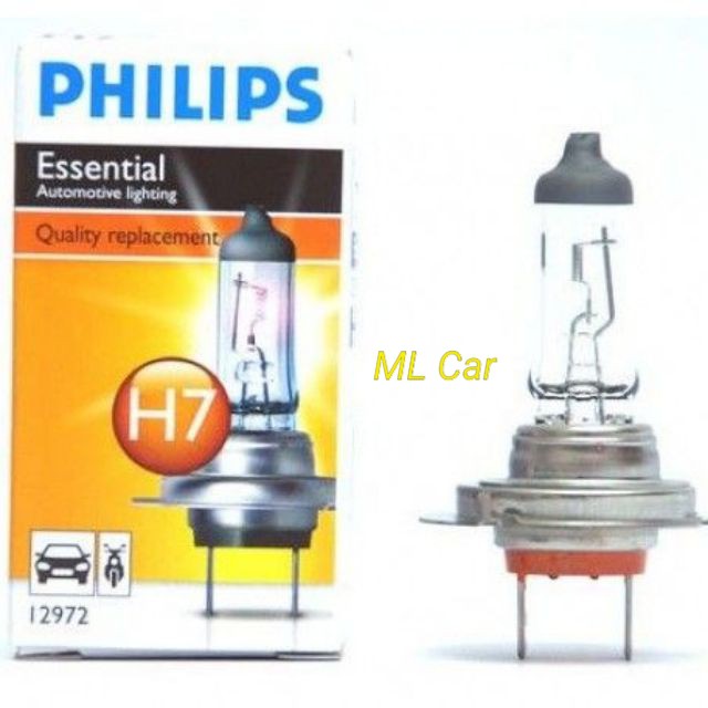 PHILIPS H7 BULB LONGLIFE(12972LL)/+30% BRIGHT VISION(12972PR) | Shopee ...