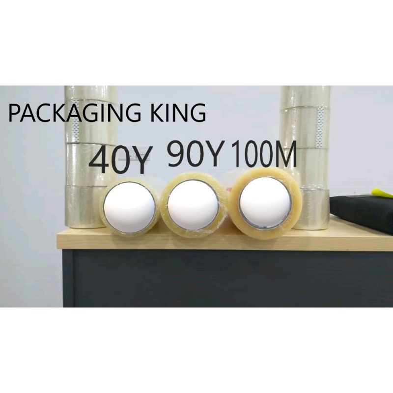 OPP CLEAR TAPE(TRANSPARENT) 48MM X 90YARD(80meter) | Shopee Malaysia