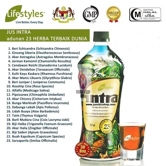 Jus Intra Juice (Ready Stock ) | Shopee Malaysia