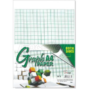 UNI PAPER GRAPH PAPER 50 SHEETS S85 | Shopee Malaysia