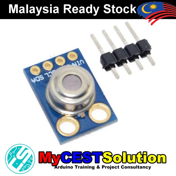 GY906 MLX90614 Contactless Temperature Sensor Module for Arduino | Shopee Malaysia