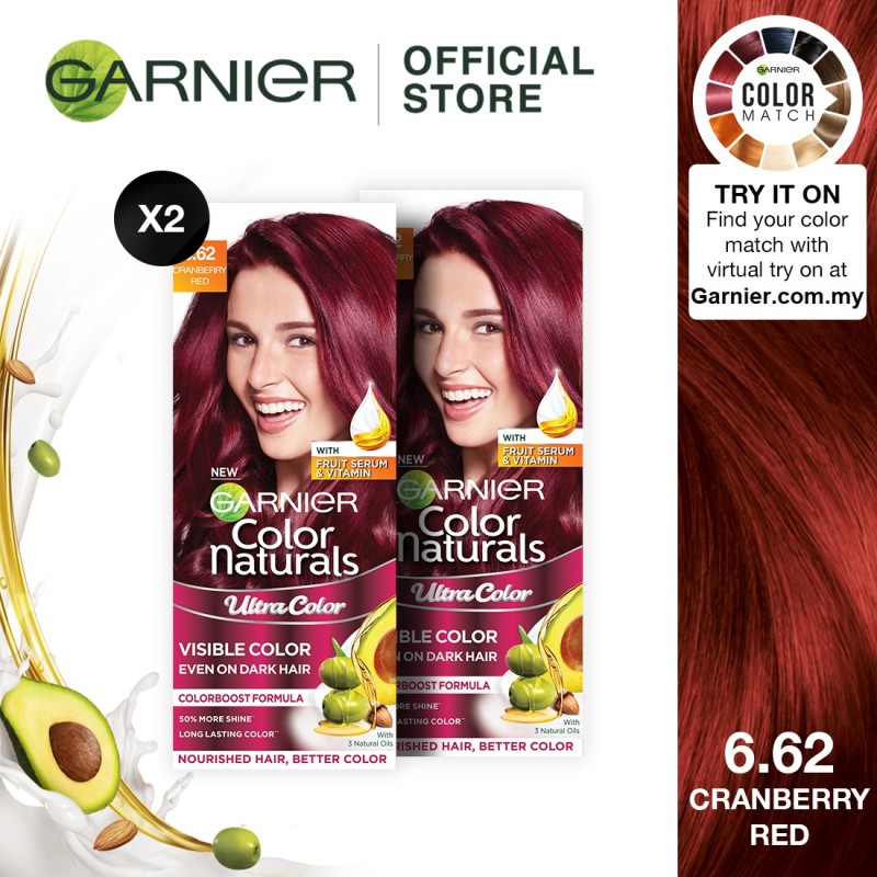 Garnier Color Naturals Ultra Color Kit - Cran Red | BeeCost