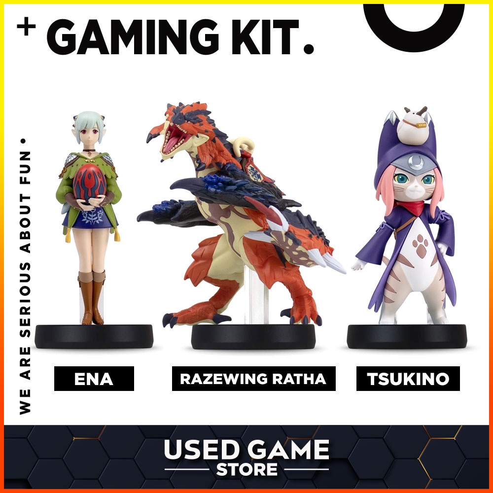 Amiibo Monster Hunter Stories Series 2 Figure (Razewing Ratha) | Shopee ...