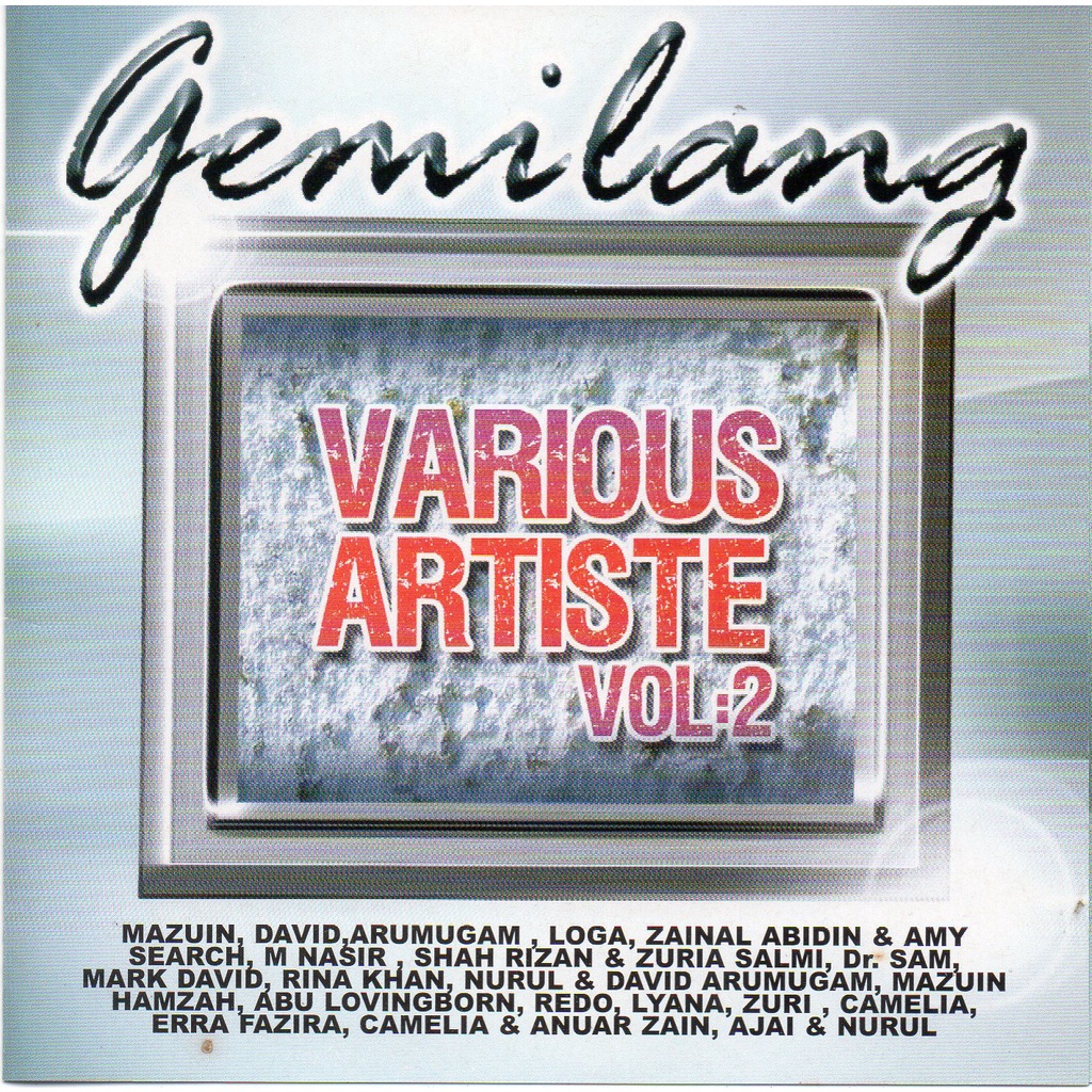 (CD) VARIOUS ARTISTS - GEMILANG VARIOUS ARTISTE VOL.2 | Shopee Malaysia