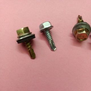 Self Drill Screws For Metal. Skrew Atap Besi/Skrew Kuda-kuda | Shopee ...