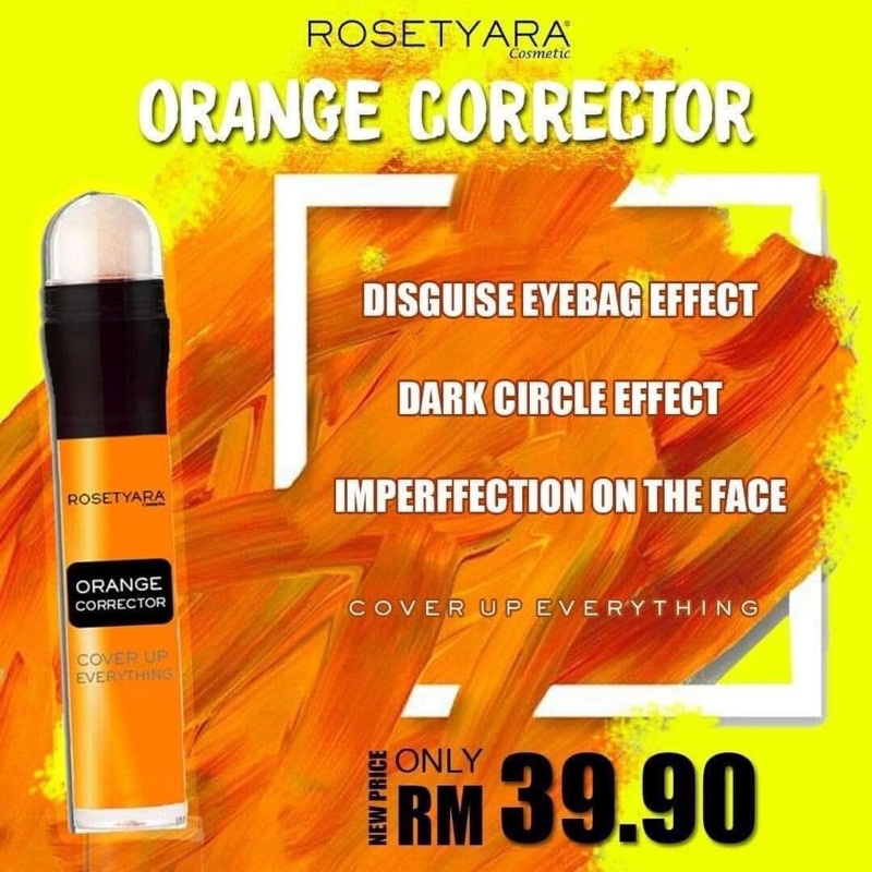 ROSE TYARA CORRECTOR OREN/HIJAU | Shopee Malaysia