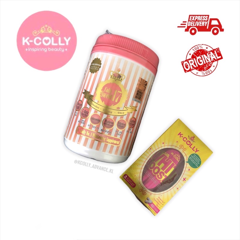 KCOLLY COMBO SWEET17 + WHITE BOOSTER | Shopee Malaysia