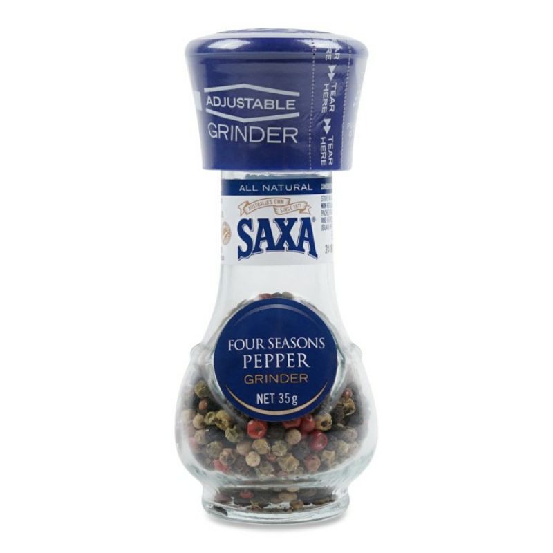 [SALE!] Saxa Four Season Pepper Grinder 35g | Shopee Malaysia