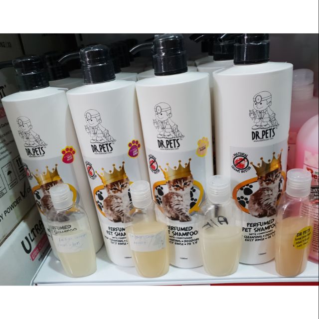 Dr. Pets Natural Germs Buster Perfume Pet Shampoo 1000ml (Cats ...