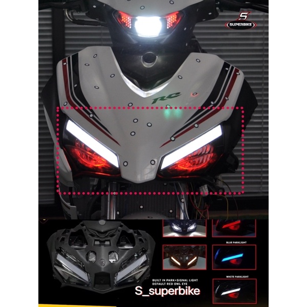 PNP Y16ZR LED HEAD LAMP YAMAHA Y16 HEADLIGHT LIGHT LAMPU DEPAN MATA ...
