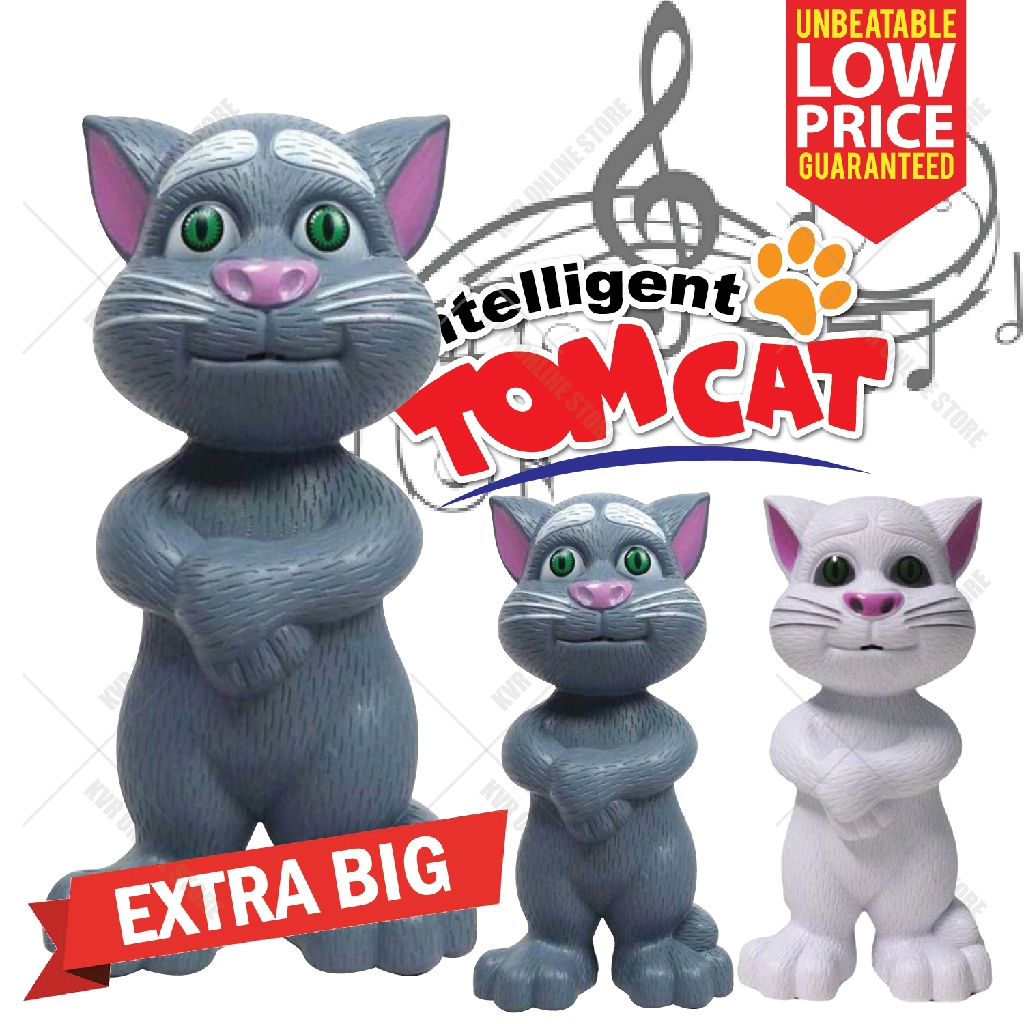 Intelligent Tom Cat Toy Touch Sensitive and Voice Recording for Kids ...