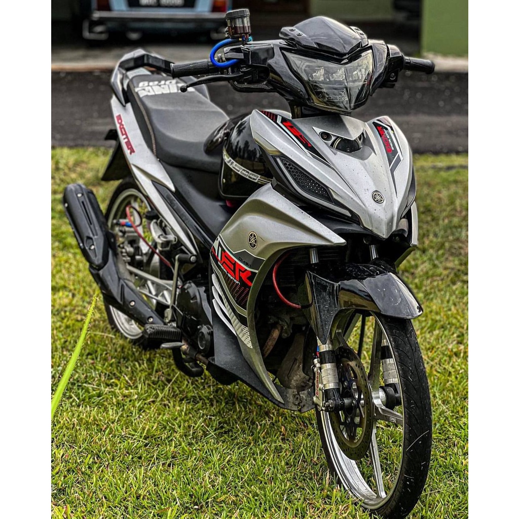 YAMAHA BODYSET LC 135 V6 EXCITER 2021 NEW DESIGN SPECIAL EDITION SILVER ...