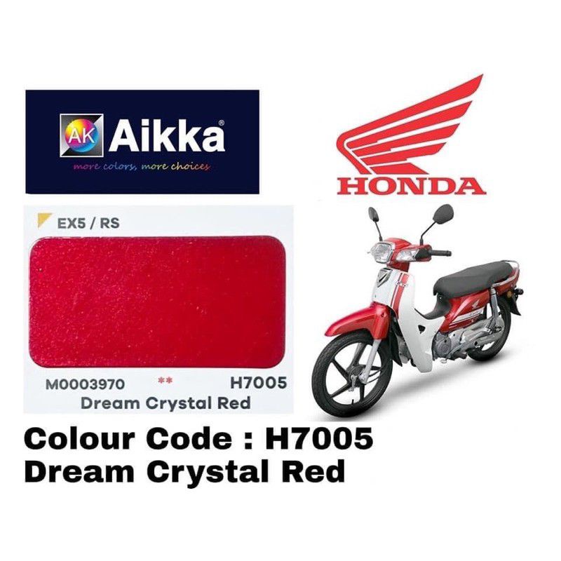 Honda Ex5(Dream Crystal Red)AIKKA | Shopee Malaysia