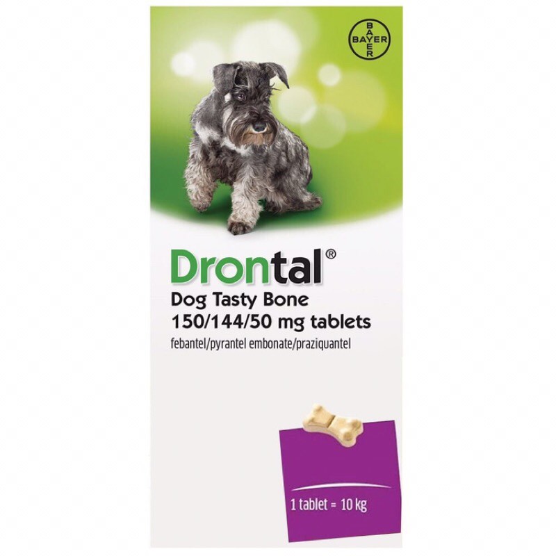 Bayer drontal plus flavour tablets dog (deworm) | Shopee Malaysia