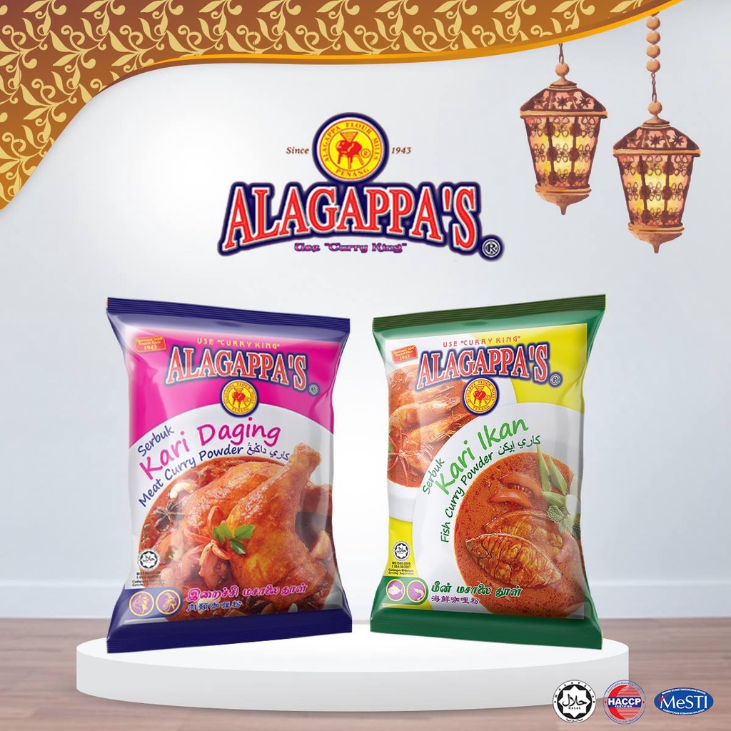 Alagappa's Serbuk Rempah Kari Ayam & Ikan / Alagappa's Meat & Fish ...