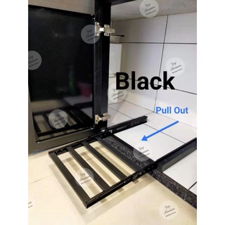 【HEAVY DUTY】Kitchen Cabinet Aluminium Gas Cylinder roller Slide / Gas ...