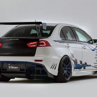 Good Fitment! Evo Varis 2 Front Fender & Rear Bumper for Lancer GT ...