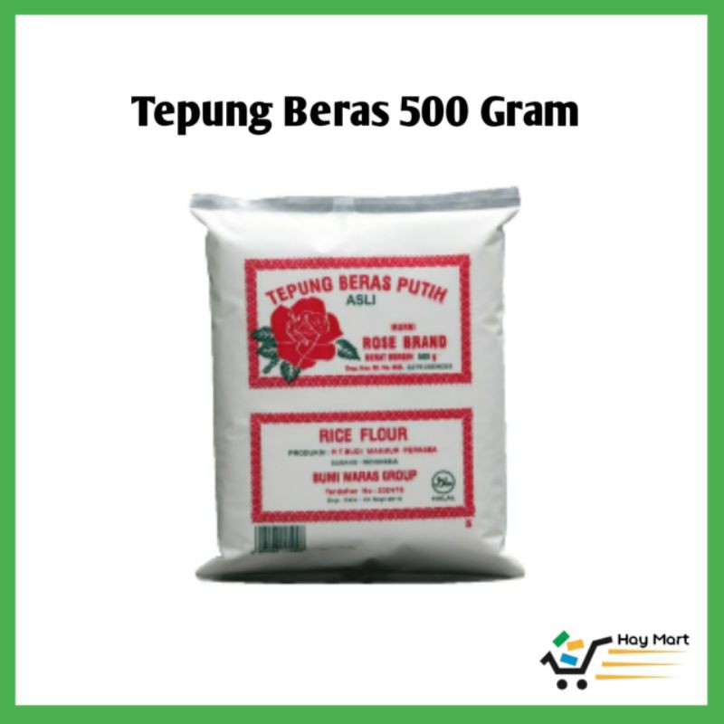 Rose brand - rice flour 500 gr / tapioka flour | BeeCost