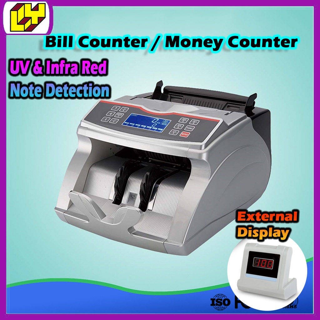 Money Counter Money Counter Machine Mesin Kira Wang Notes Counter ...