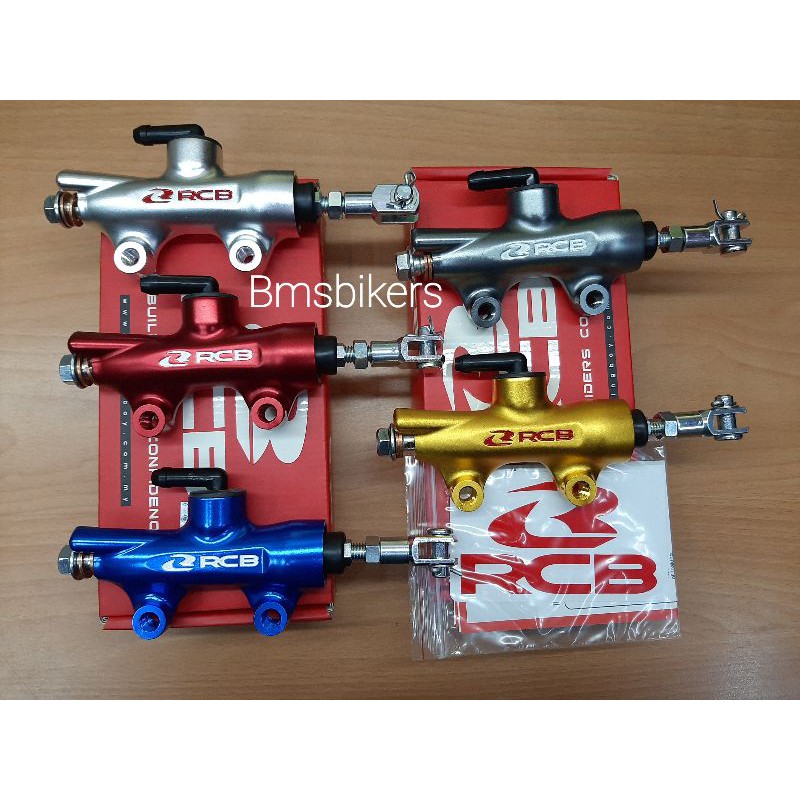 RCB REAR UNIVERSAL BRAKE PUMP S1 GRT 14MM Y15ZR LC5S Y125Z/ZR( BLUE ...