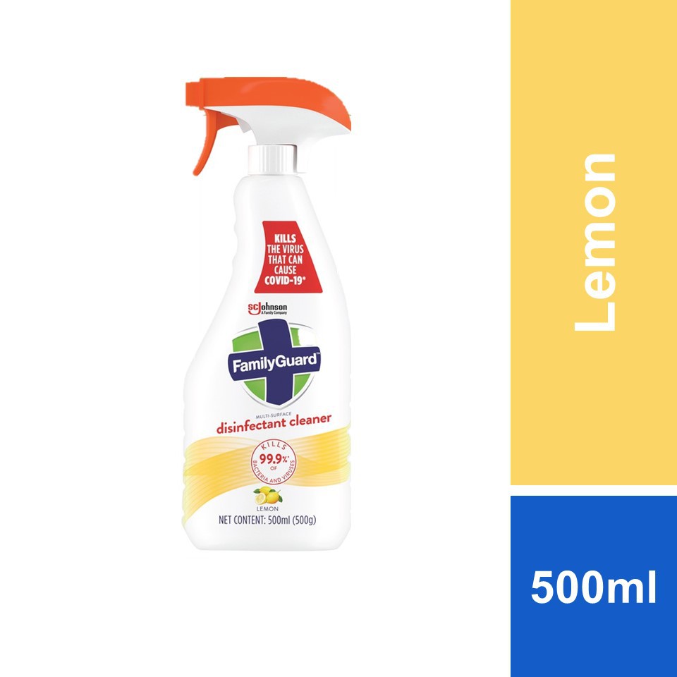 Familyguard All Purpose Cleaner Spray Lemon 500ml | Shopee Malaysia