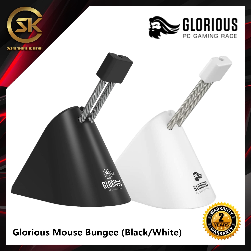 Glorious Mouse Bungee ( Black / White ) | Shopee Malaysia