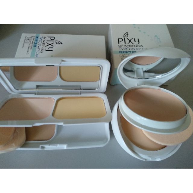 Combo set pixy 2 dlm 1 (2pcs,2 layer compact+3 layer compact powder ...