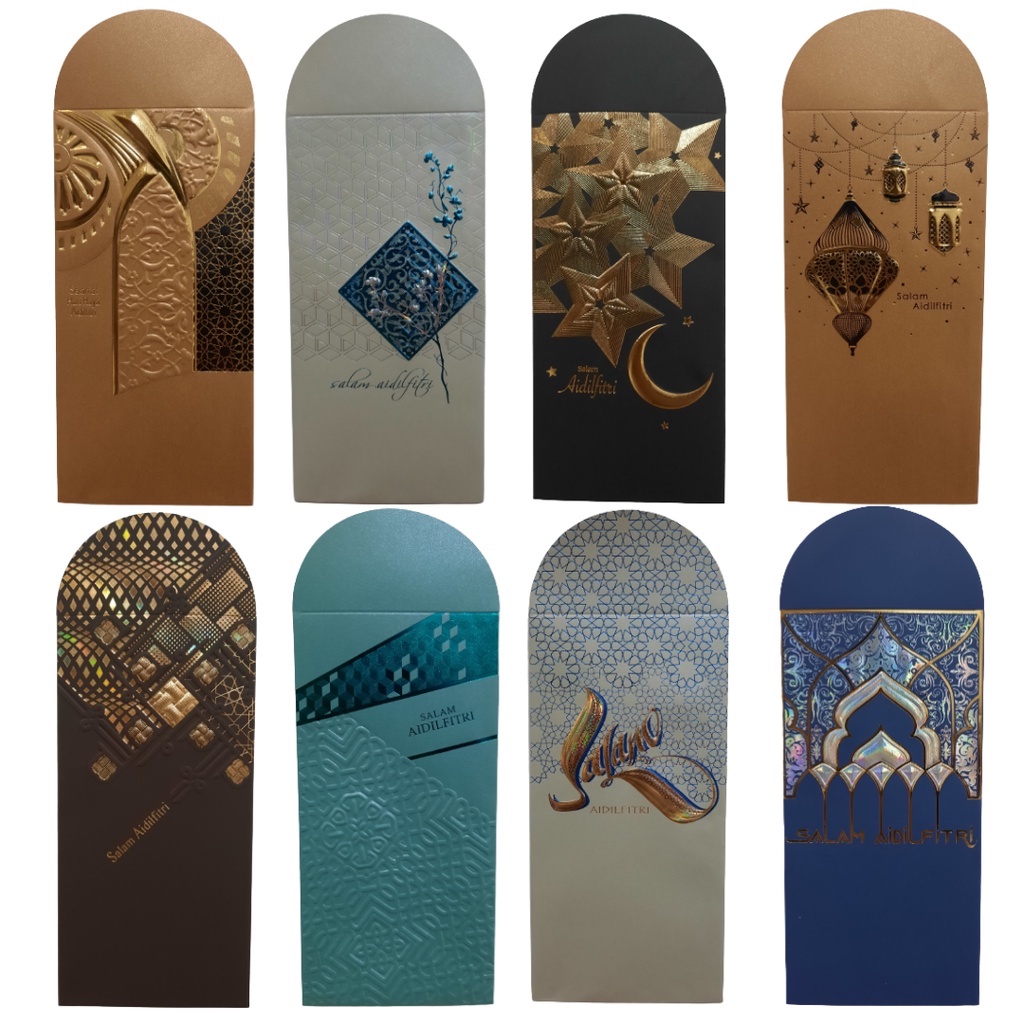 (3D Embossed Printing)Sampul Duit Raya Premium 2022 / Raya Packet ...