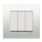 CLIPSAL C-VIVACE 3 GANG 1 WAY SWITCH SCHNEIDER | Shopee Malaysia
