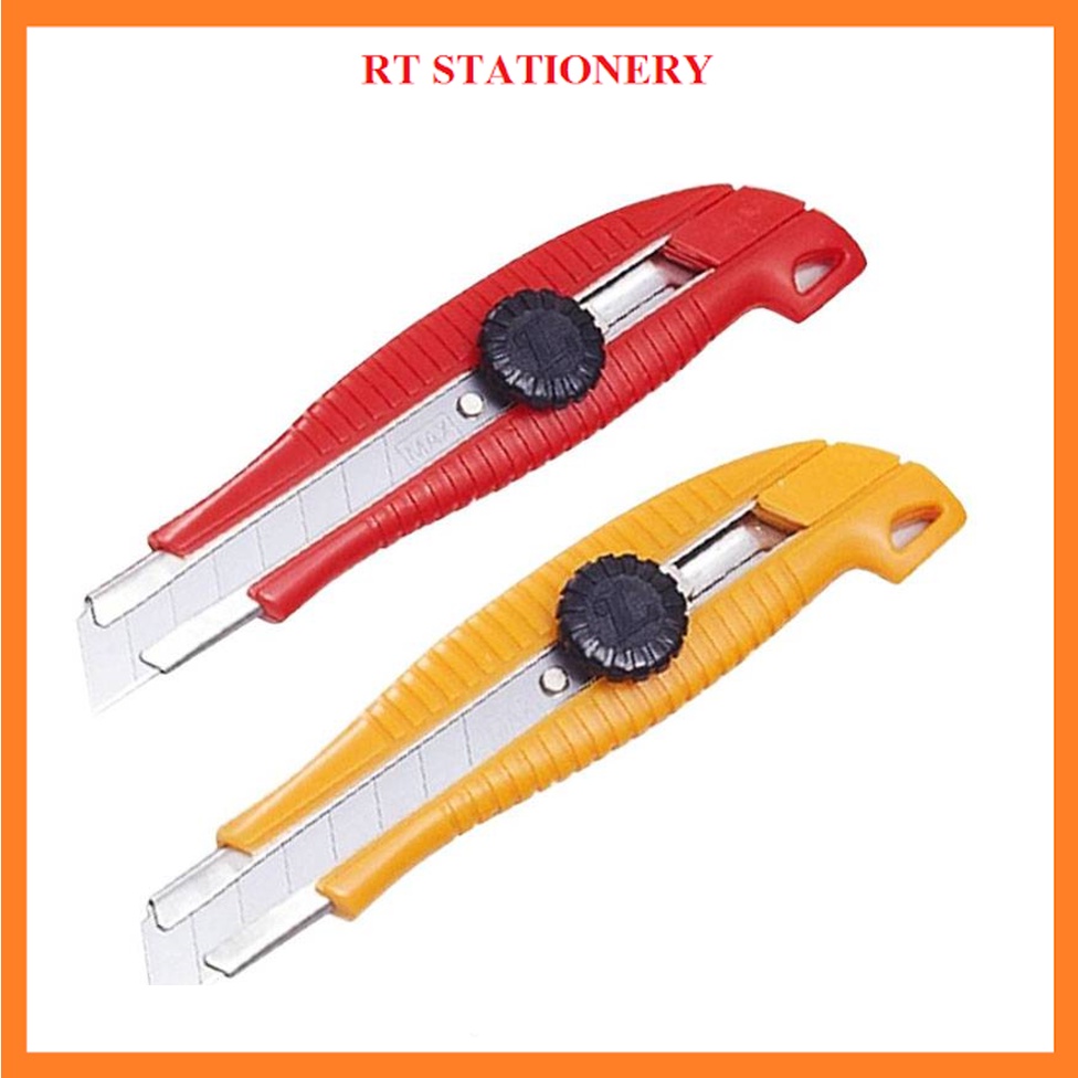 Max Heavy Duty Cutter/ Knife/ Pisau Large TC99100 (Random color ...