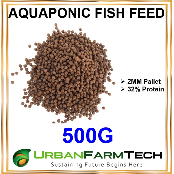 Urban Farm Aquaponic Fish Feed 500g | Shopee Malaysia